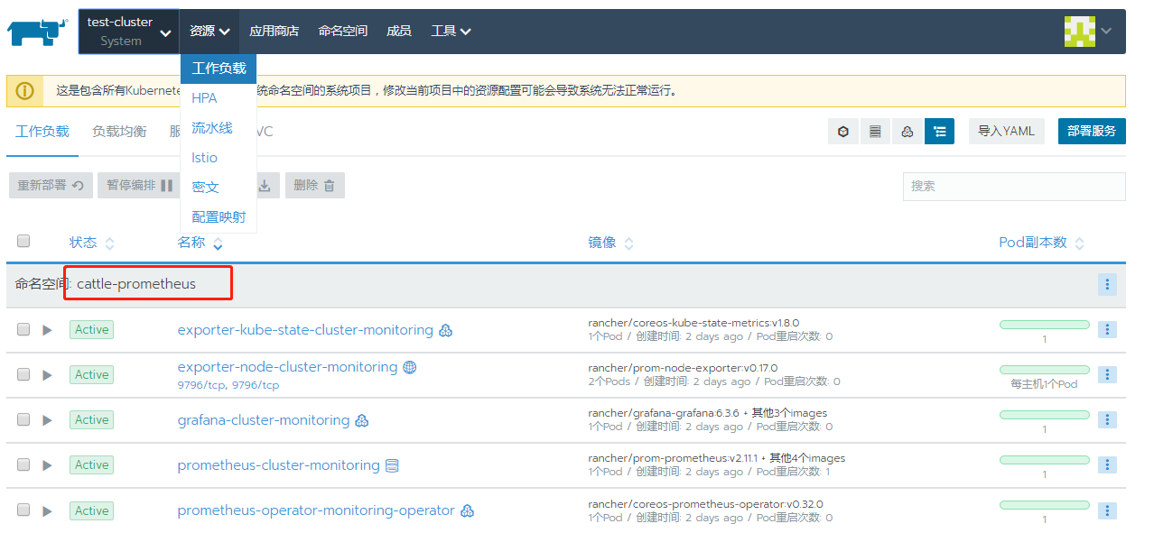 Rancher2.x(k8s集群)配置GPU监控_rancher 监控gpu-CSDN博客