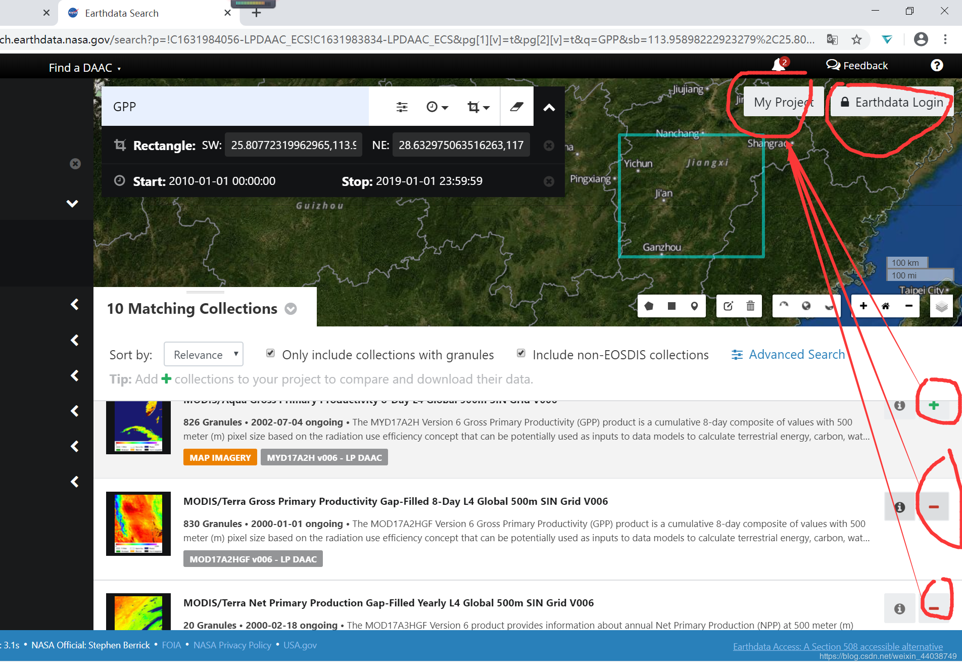 最新版NASA官方网站数据下载流程——以MODIS数据演示为例_nasa官方中文网站下载-CSDN博客