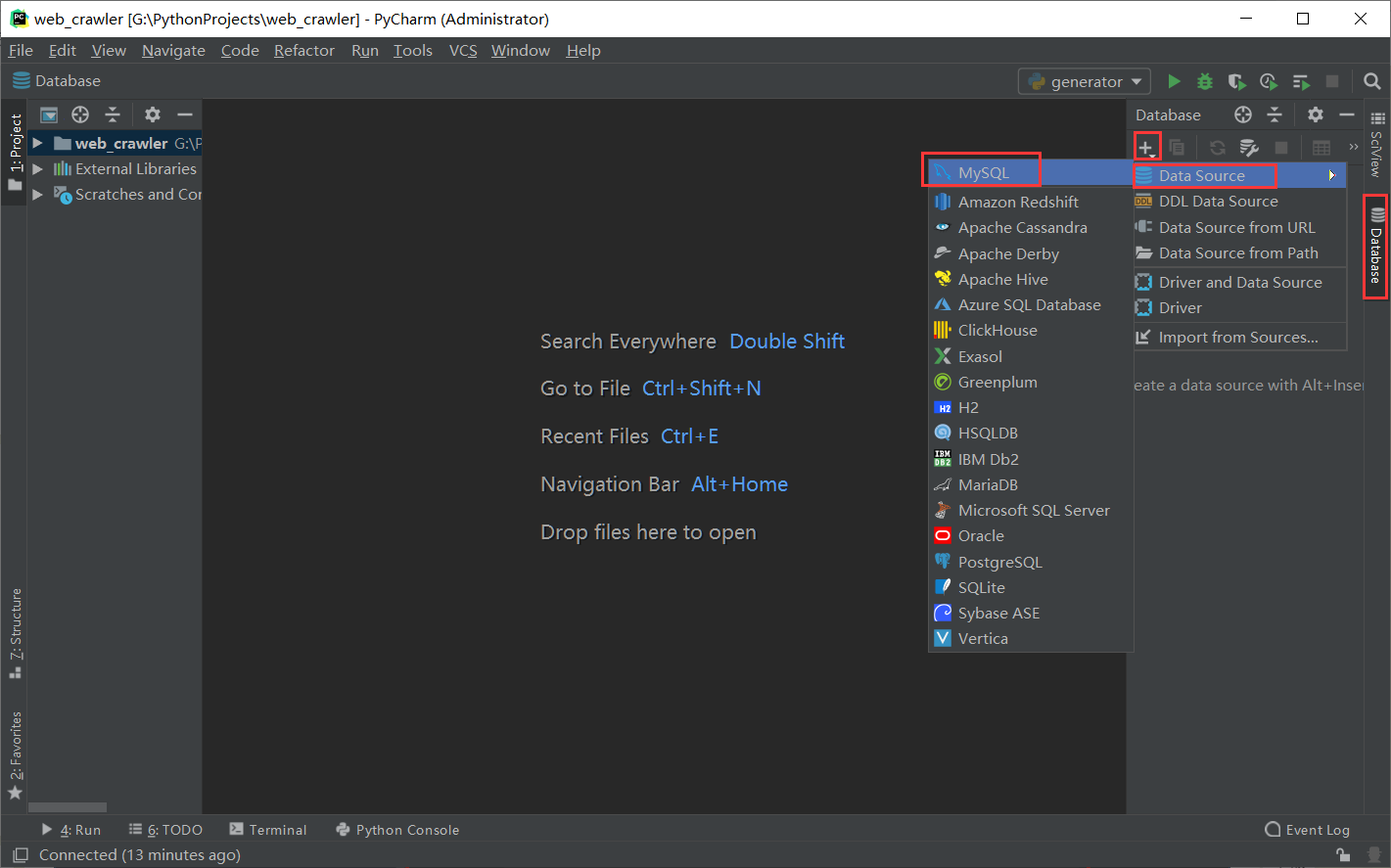 学习Pycharm连接Mysql数据库心得（附可能出现的问题及解决方法）_successful details-CSDN博客
