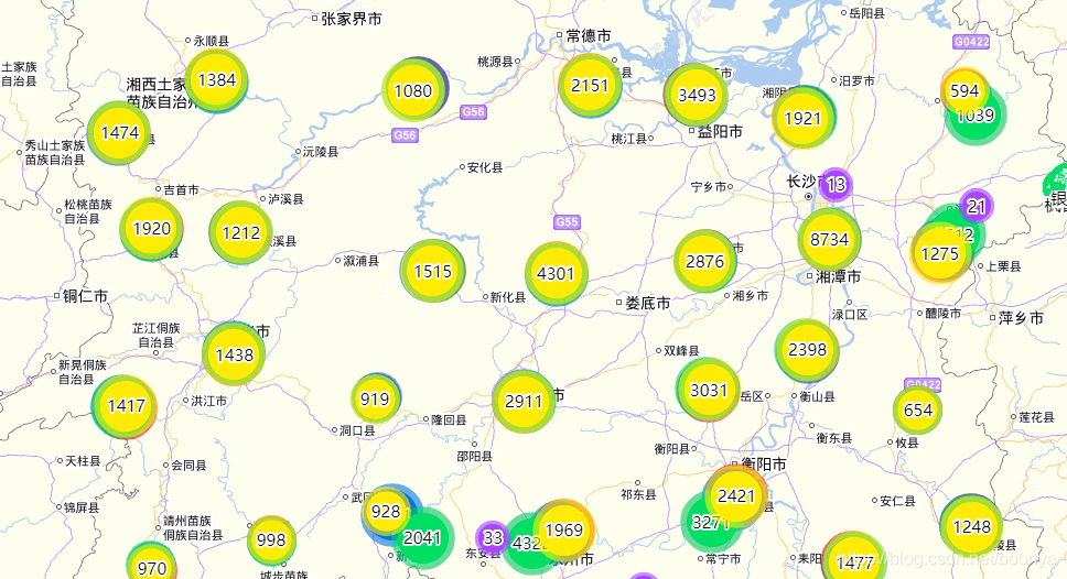 Pgpostgis地图空间位置网格聚合算法地图聚合算法 Csdn博客