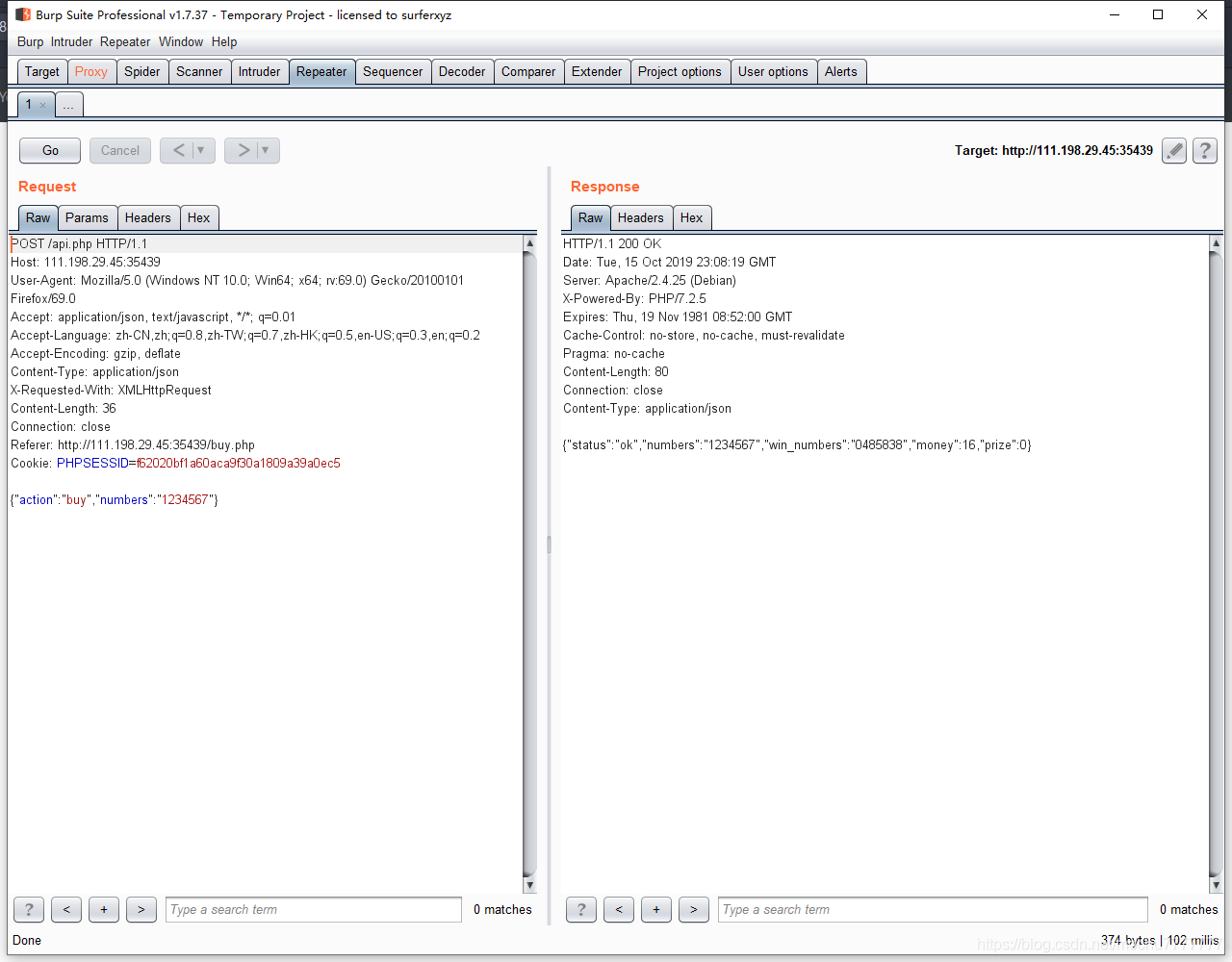 攻防世界xctf:lottery Actionbuynumbers Truetruetruetruetru Csdn博客 2491