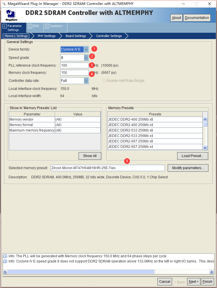 Intel QuartusII中DDR2 IP核的使用（1）_quartus ii ddr2-CSDN博客