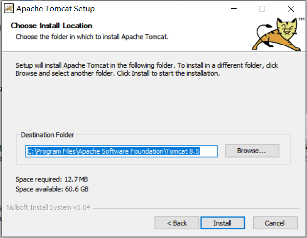 Tomcat安装以及检验是否安装成功_tomcat安装成功的检测方法-CSDN博客
