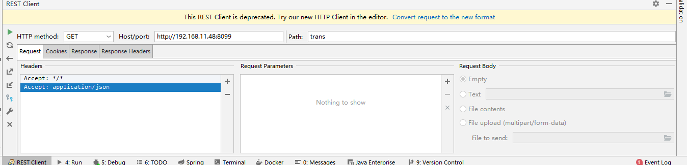 使用IDEA自带的Restful Client测试接口_idea2023 没有自带的restful 测试插件了吗?-CSDN博客