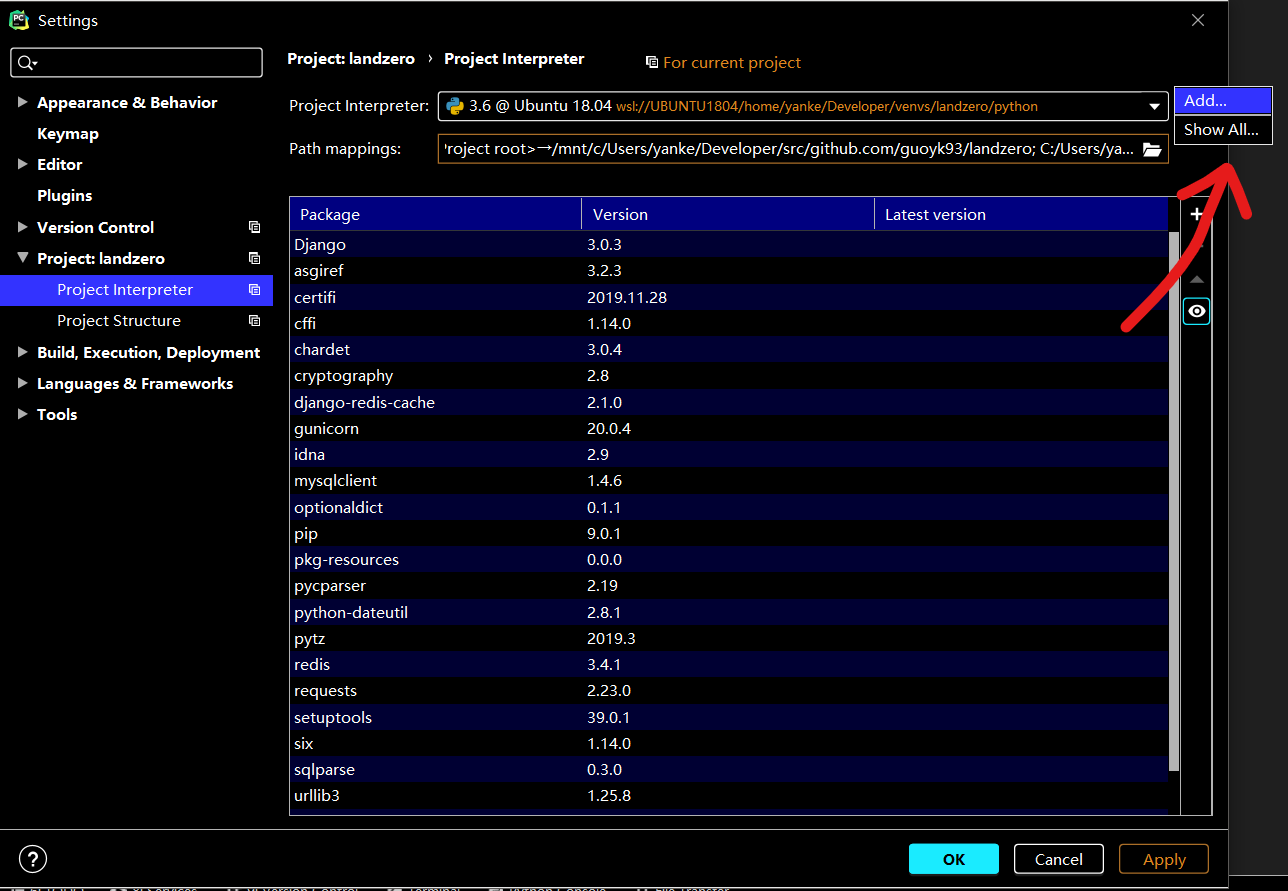 如何让 PyCharm 支持 WSL 中的 venv_如何让pycharm识别venv-CSDN博客