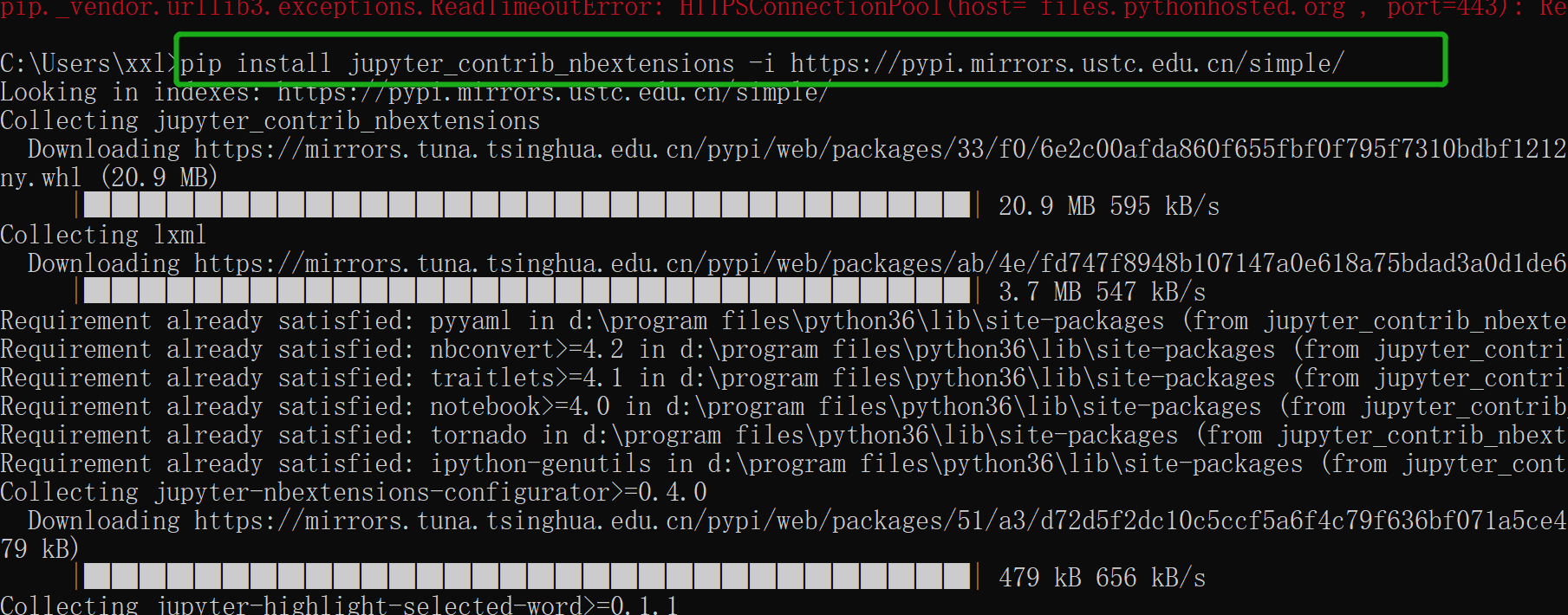 Jupyter Notebook中自动补全代码教程，以及在python中安装jupyter_contrib_nbextensions包出现的 ...