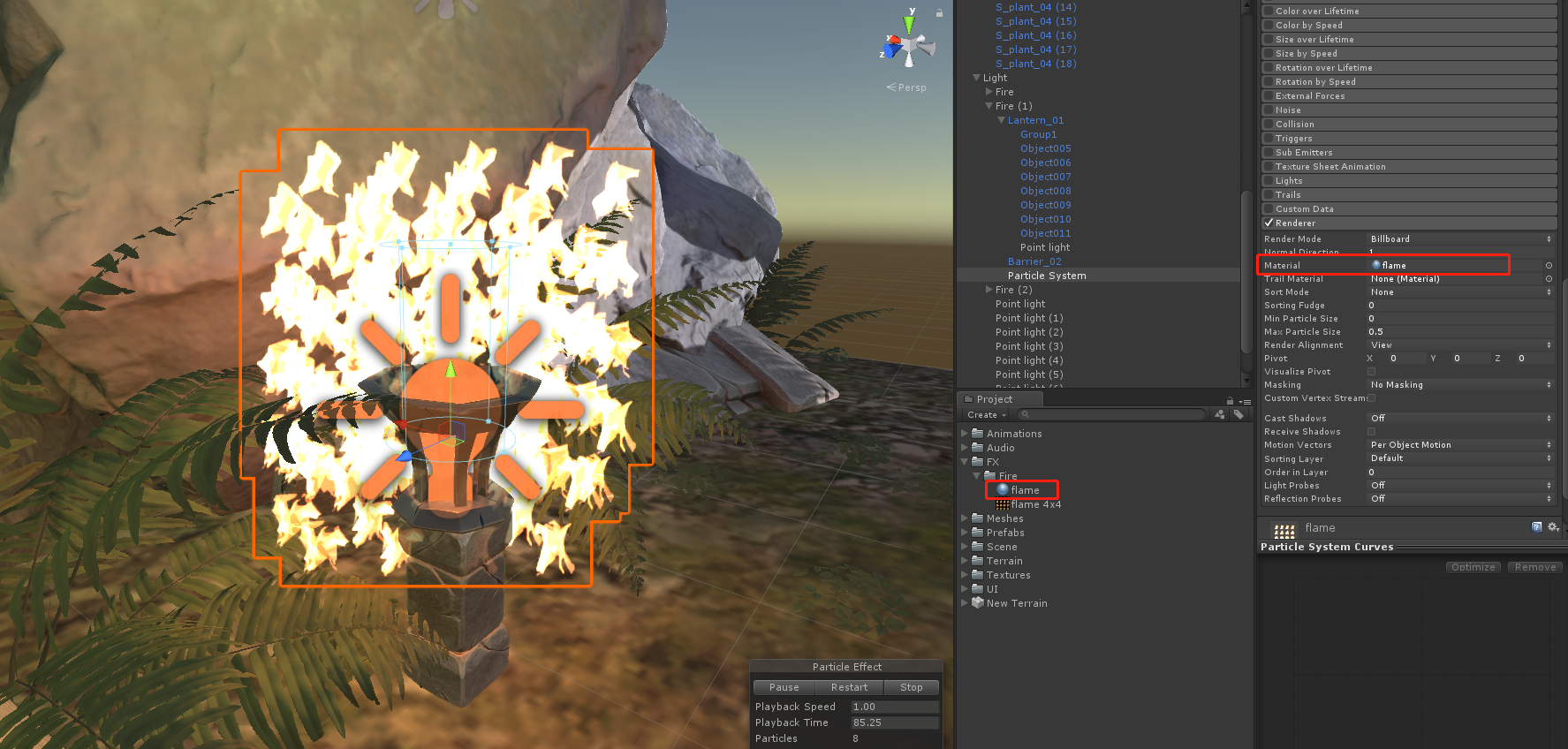 Unity—火焰特效制作代码实现火焰慢慢变小 Csdn博客 