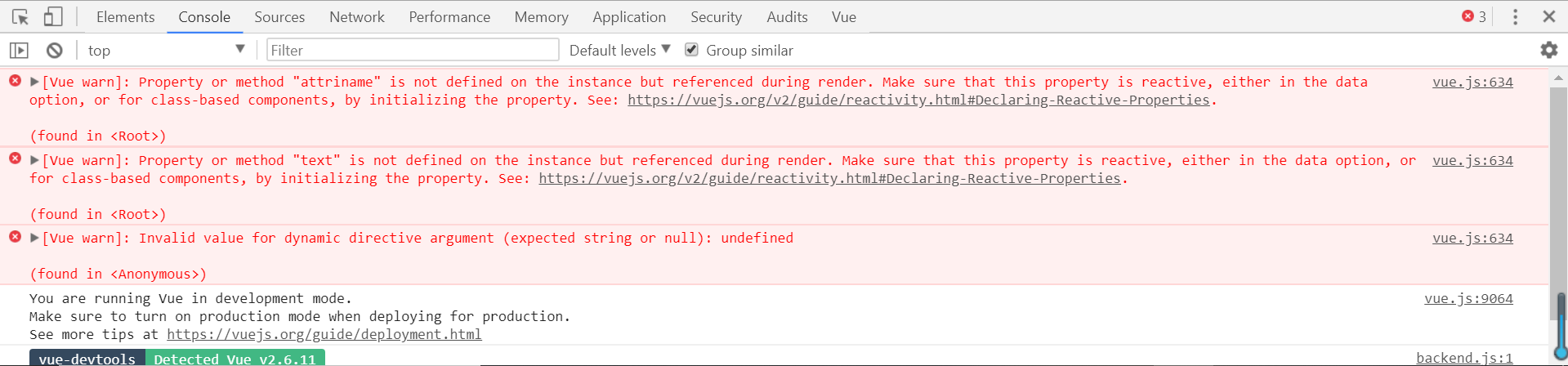 Vue报错property Or Method Xxx Is Not Defined On The Instance But Referenced During Render Vue