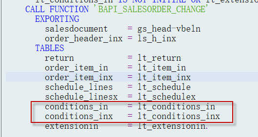 销售订单（SO）新建BAPI_SALESORDER_CREATEFROMDAT2或修改BAPI_SALESORDER_CHANGE价格条件值扩大或缩小问题解决方法_bapi修改so定价值-CSDN博客