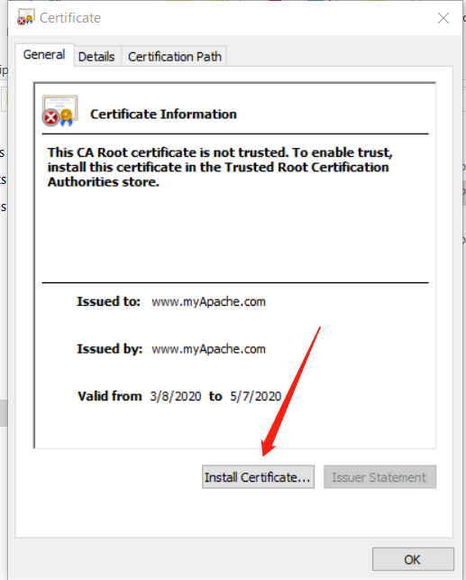 使用Apache搭建https服务，单向认证+双向认证。_apache sslcertificatefile-CSDN博客
