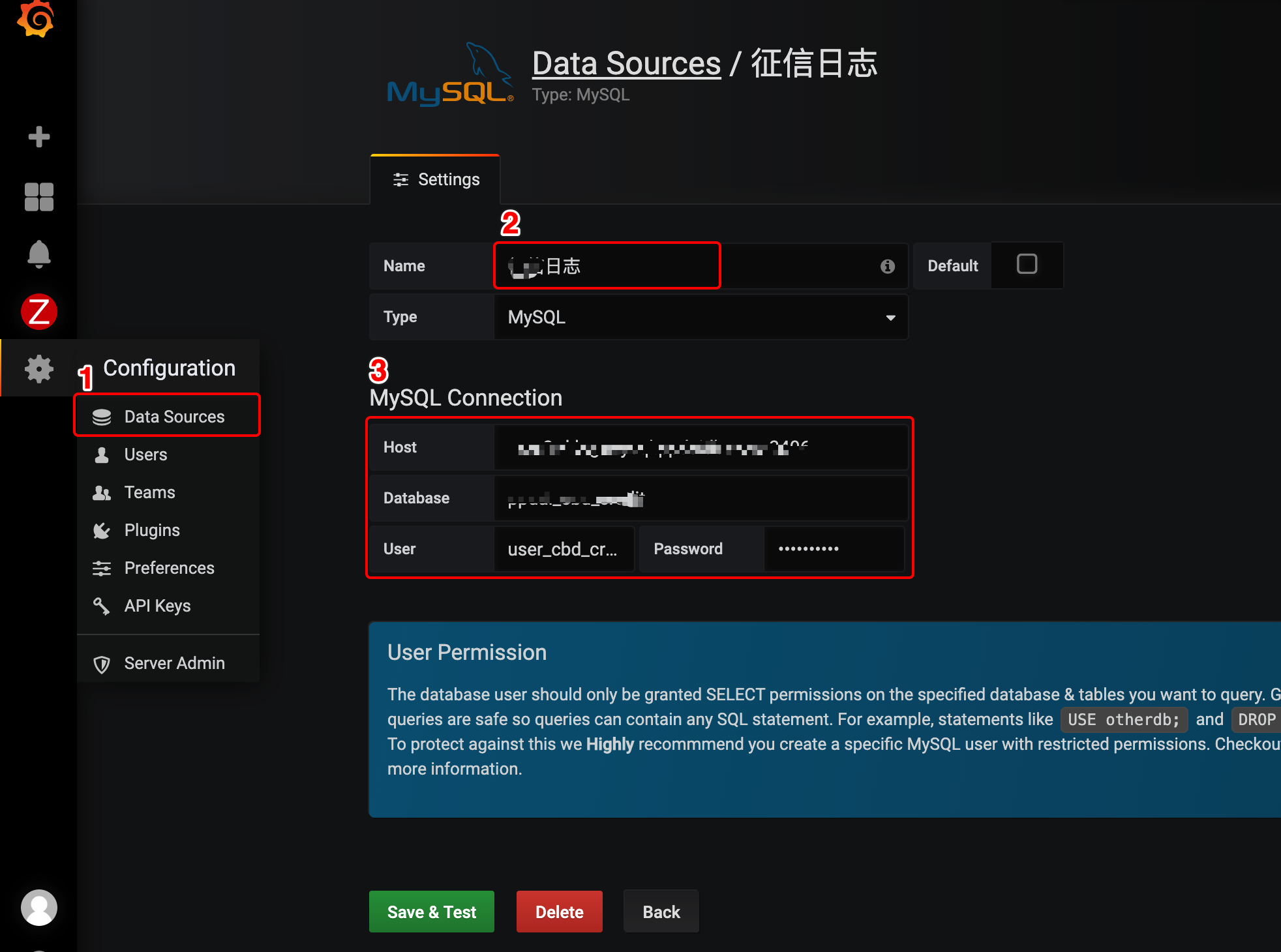 Grafana用mysql数据源展示图表实践grafana添加mysql饼图 Csdn博客 