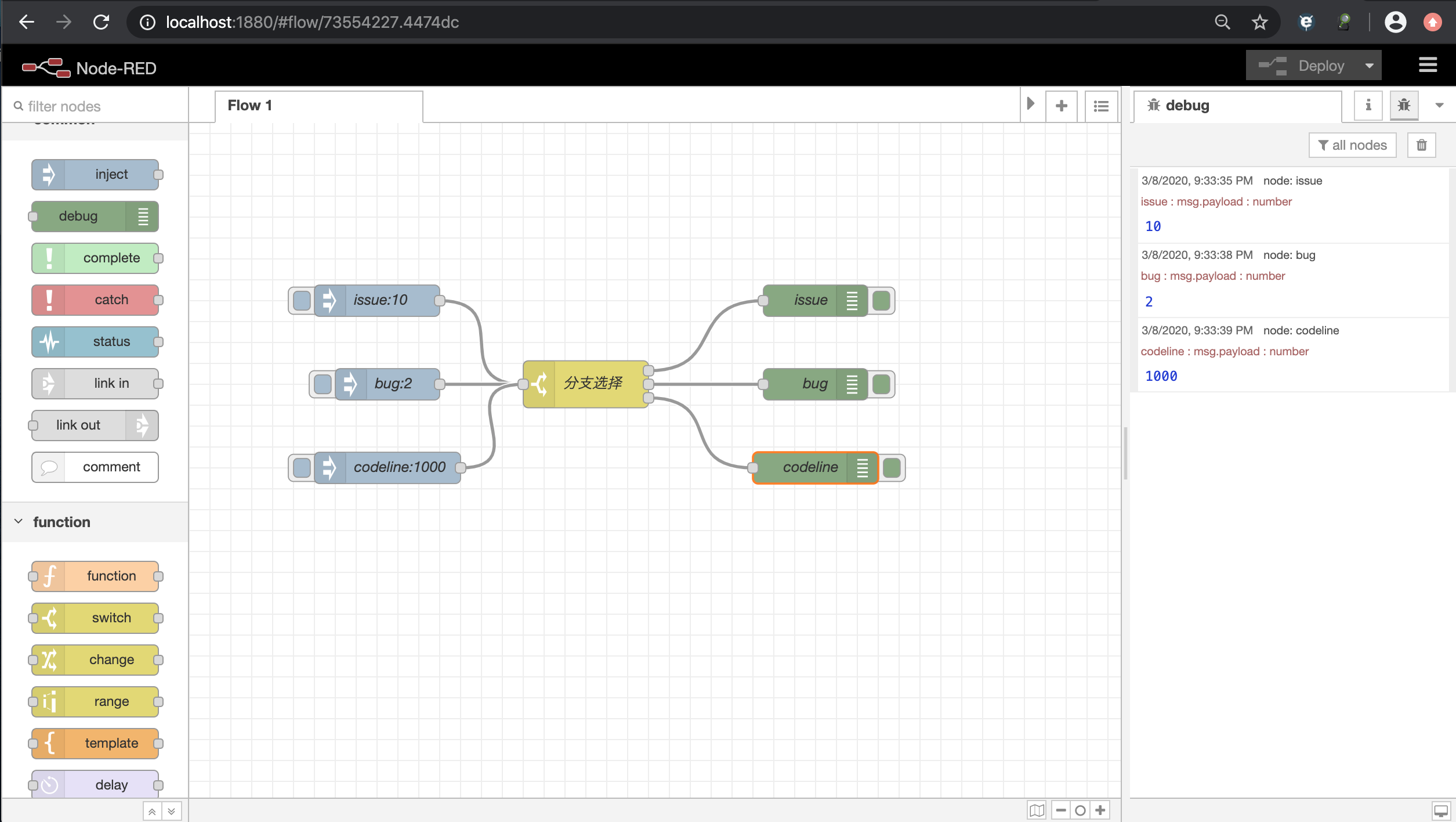 Node-RED使用指南：15:使用switch进行多路输入和多路输出_node-red rtl645-CSDN博客