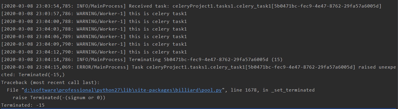 Celery关闭执行中的任务策略_celery flower监测的worker的异步任务中断了,在flower里面无法终止-CSDN博客