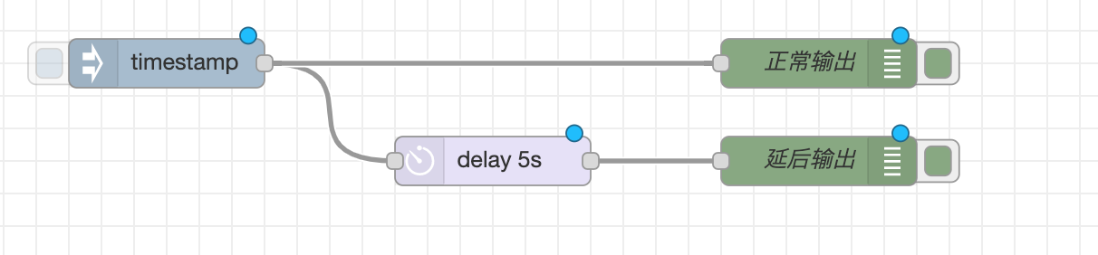 Node-RED user guide: 18: Delay trigger: delay vs trigger - Programmer Sought