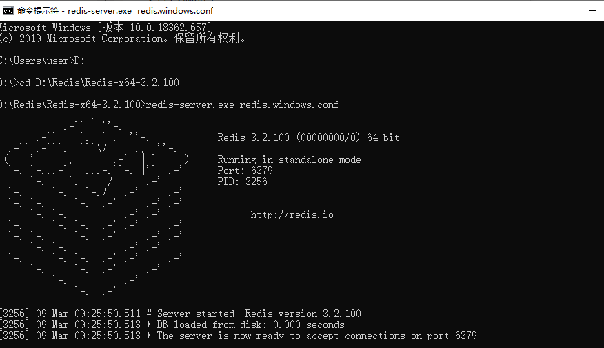 Win10下启动redis_win 启动reais-CSDN博客