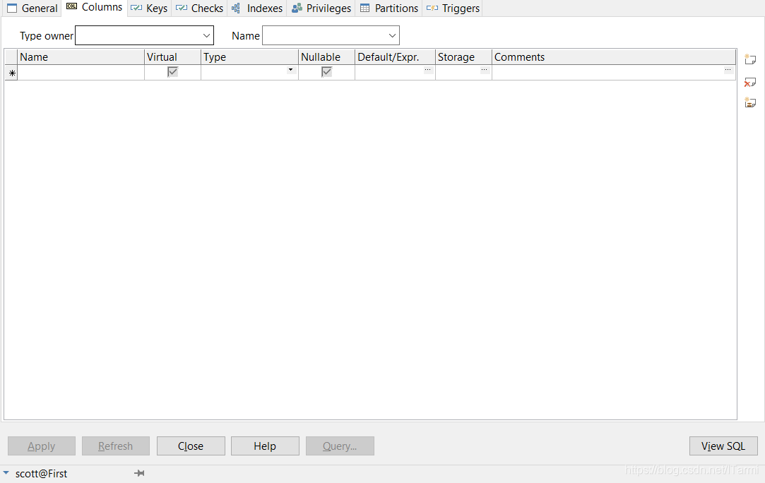 使用plsql工具创建oracle数据库及表 Plsql Recent Csdn博客