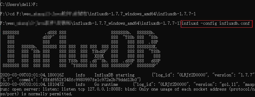 Windows安装InfluxDB以及使用_influxdb怎么安装使用-CSDN博客