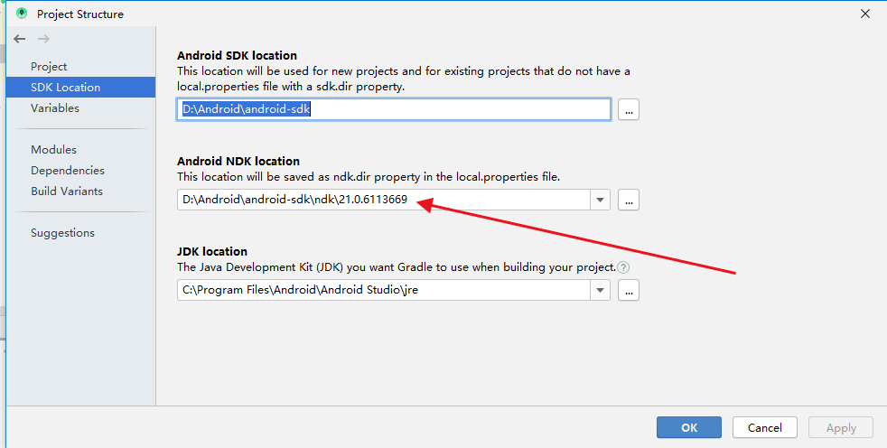 导入ndk项目报错，Could not get version from cmake.dir path'C:\Android\Sdk\cmake\3.10.2.4988404 ...