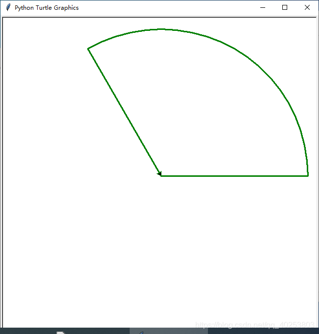 Python利用turtle绘制扇形python用turtle画扇形 Csdn博客
