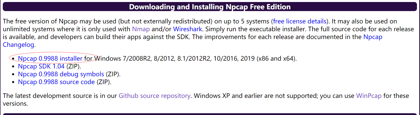 Win10安装Npcap、npcap-sdk，并在Visual Studio 2017配置使用_npcap-sdk for vs2015-CSDN博客