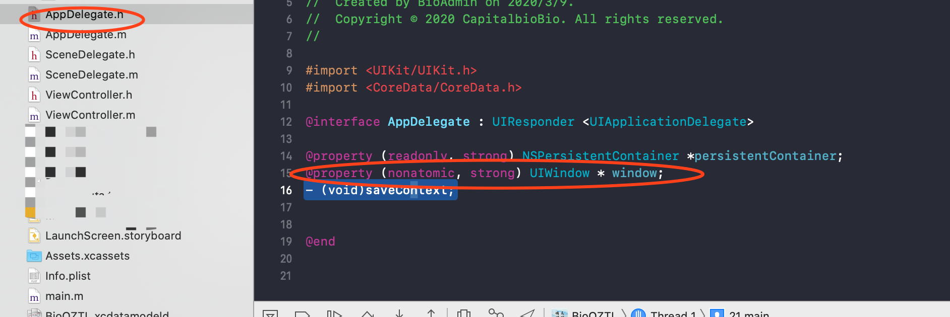 SceneDelegate：[AppDelegate setWindow:]: unrecognized selector sent to instance 0x60000002b440 ...
