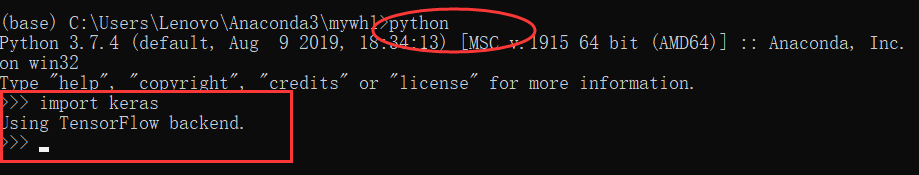 基于Anaconda的python3.7版本 + cpu版本Tensorflow + Keras安装_python3.7安装哪个版本keras-CSDN博客