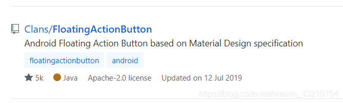 Floatingactionbutton悬浮菜单按钮的实现 Com Github Clans Fab Floatingactionmenu Csdn博客