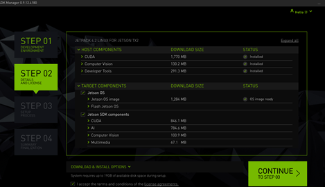 Jetson tx2 使用 jetpack 4.3刷机全过程_jetson 刷机jetpack4.3-CSDN博客