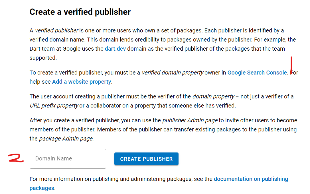 在pub.dev中认证为"Verified Publisher"并发布flutter库流程-CSDN博客