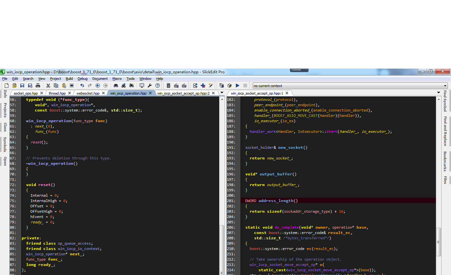 总结SlickEdit的快捷键，分享当前自用配置_slickedit如何快捷键跳行-CSDN博客