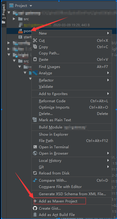idea 添加项目时，提示找不到各种Jar包；项目上右键没有Maven选项，view的toolwindows中也没有maven选项_tool windows里没有maven-CSDN博客