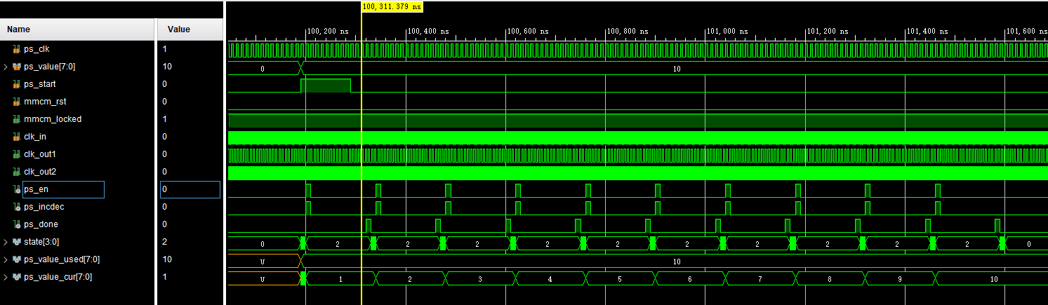 MMCM时钟动态调相_dynamic phase shift-CSDN博客