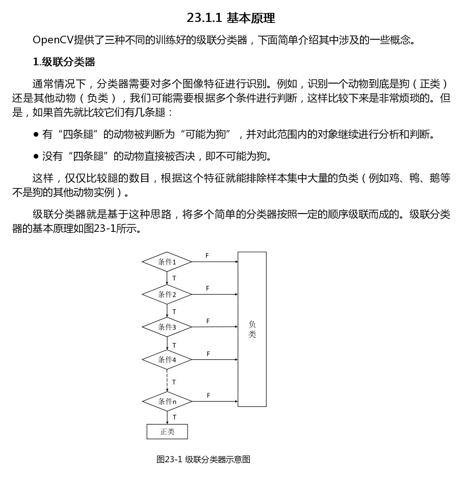 OpenCV中提供的训练好的分类器实现人脸检测：级联分类器(Haar特征、Hog特征、LBP算法)。OpenCV中提供的人脸识别方法：LBPH、Eigenfaces、Fisherfaces ...