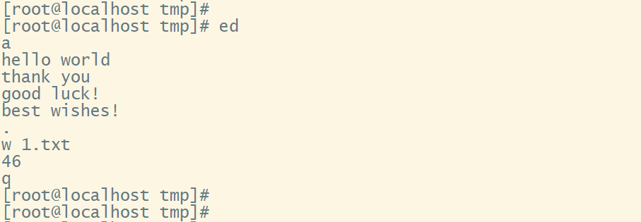 Unix/Linux ed编辑器-CSDN博客