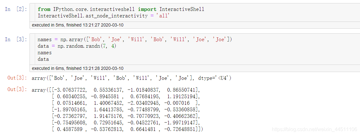 Jupyter Notebook同时显示多个结果jupyter多个代码块能连续运行吗 Csdn博客