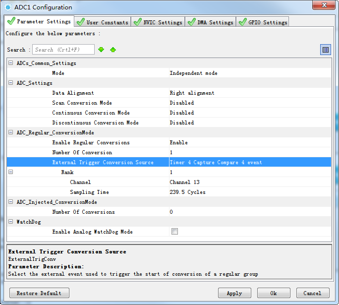 cubexMx配置STM32产生特定数目的PWM波驱动步进电机同时触发DMA传输的ADC同步采样_cubemx adc pwm-CSDN博客