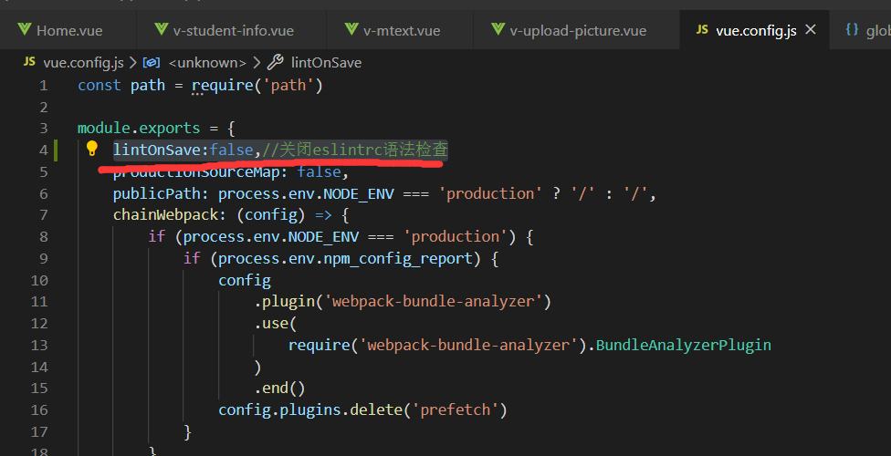 vue eslintrc.js配置详解/关闭语法检查_关闭eslintrc.js-CSDN博客
