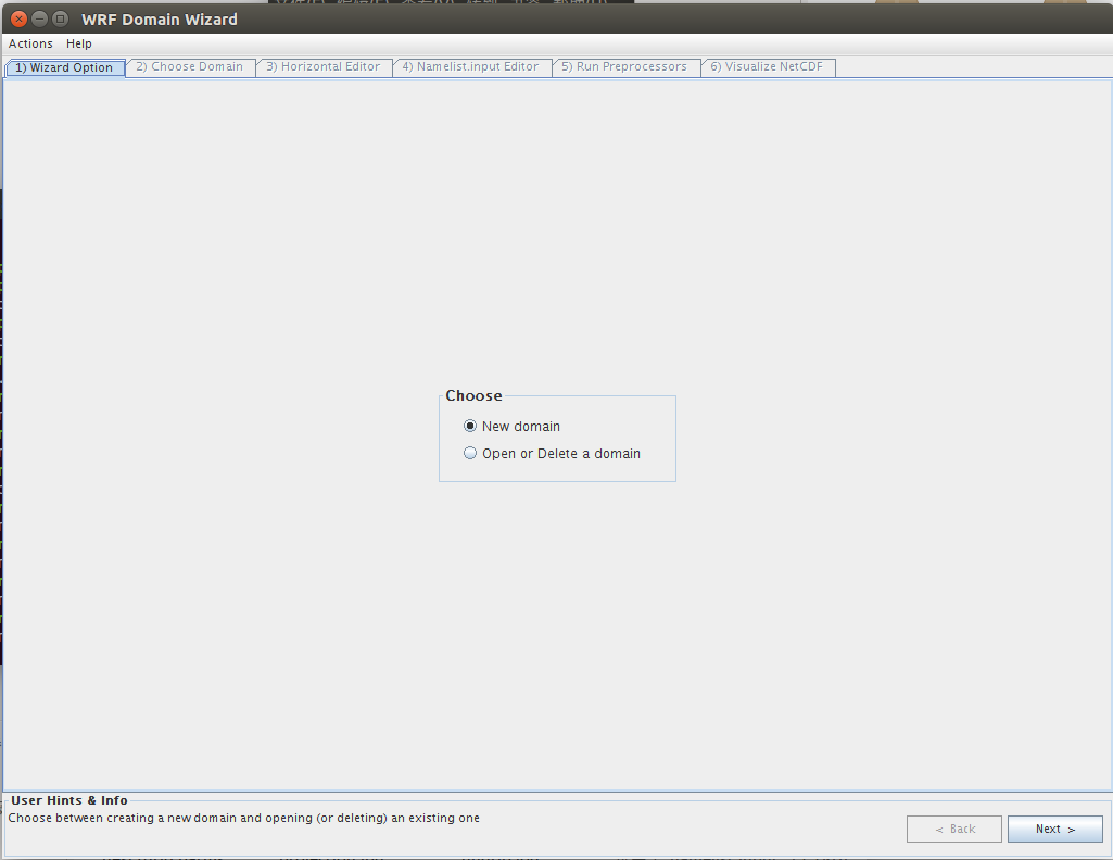 Linux下WRF Domain Wizard使用教程（PART2: 使用教程及 遇到的种种BUG）_domainwizard-CSDN博客