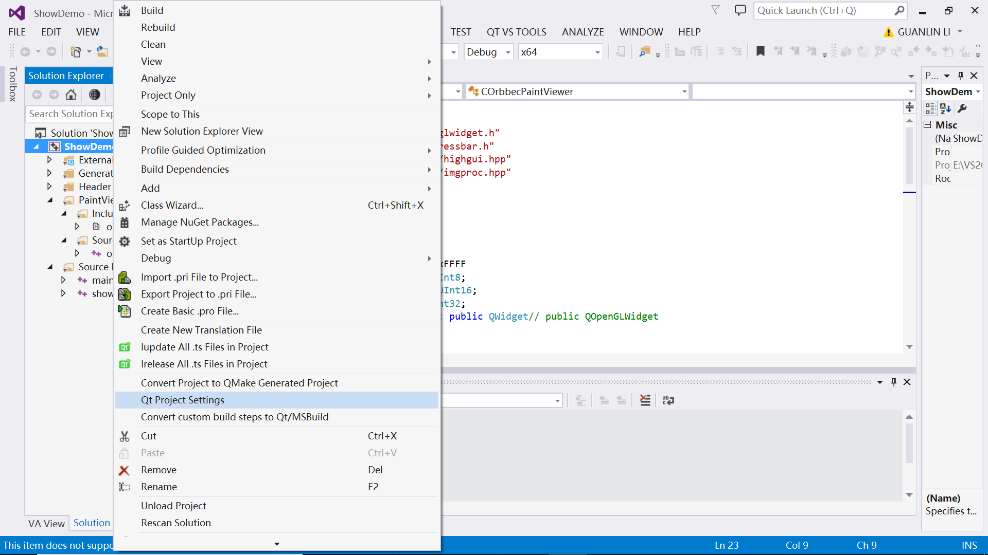 VS2015新建一个项目无法找到Qt Project Settings选项卡的问题_vs创建qt项目后,没有qt配置-CSDN博客