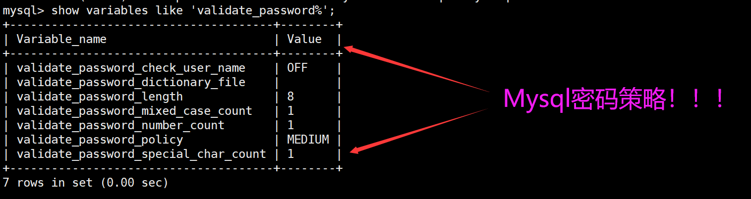Mysql密码策略问题 查询mysql密码策略为空 Csdn博客