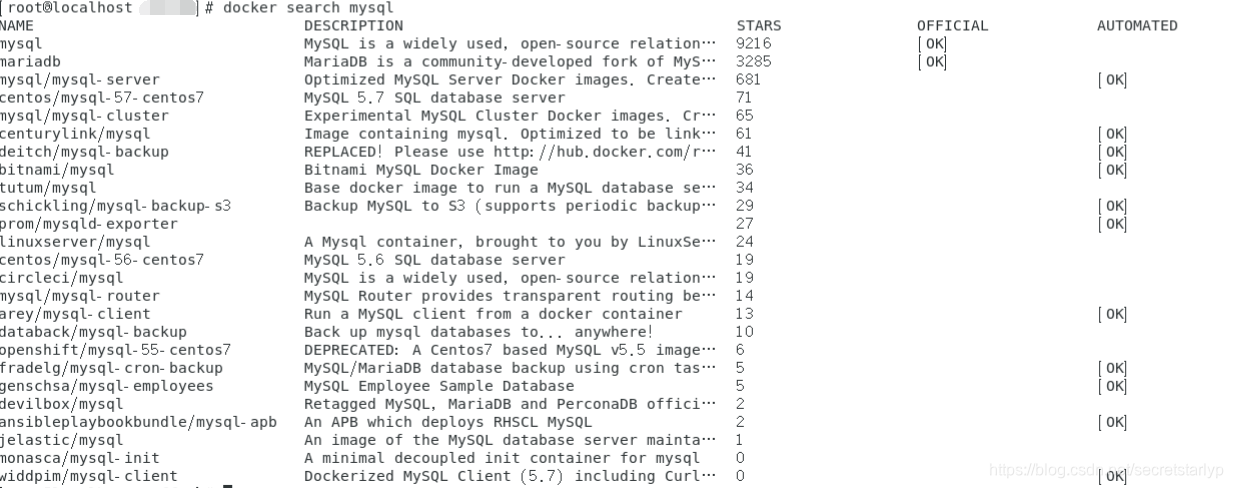 Centos里docker安装mysql5 7 Mysql5 7 28docker安装包 Csdn博客