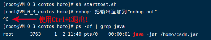 使用nohup命令让程序持续运行在服务器后台（Springboot项目部署服务器方式方法）（关掉终端继续让程序运行的方法）_让程序持续运行，不让他停，要输入什么命令？-CSDN博客