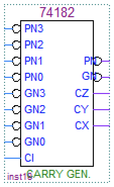 动手设计 CPU（一）—— 各类元件功能表_74181功能表-CSDN博客