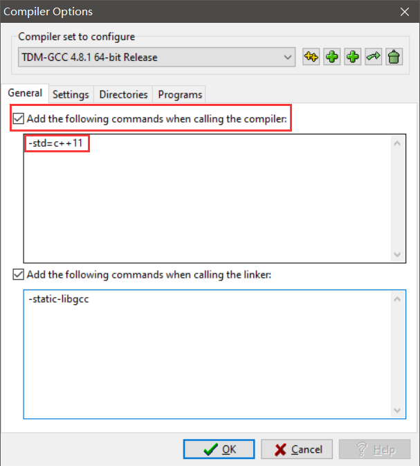 在DevC++中使用C++11_devc++怎么用c++11-CSDN博客