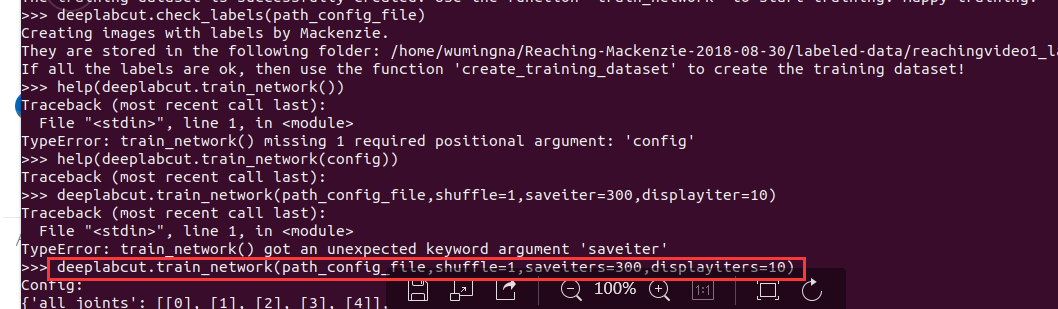 DeepLabCut使用Demo项目示范_deeplabcut的合并数据集-CSDN博客