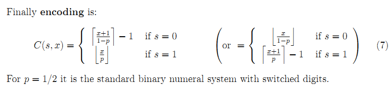 Asymmetric numeral systems 翻译_asymmetric numeral systems: entropy coding combini-CSDN博客