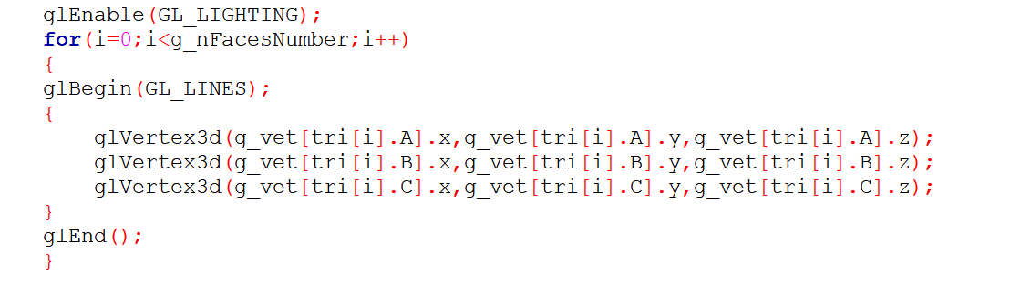 Opengl绘制网格模型_glut三维网格坐标-CSDN博客