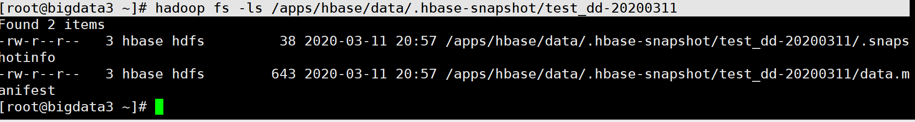 HBase骚操作之你不得不知的快照表_hbase 快照表-CSDN博客