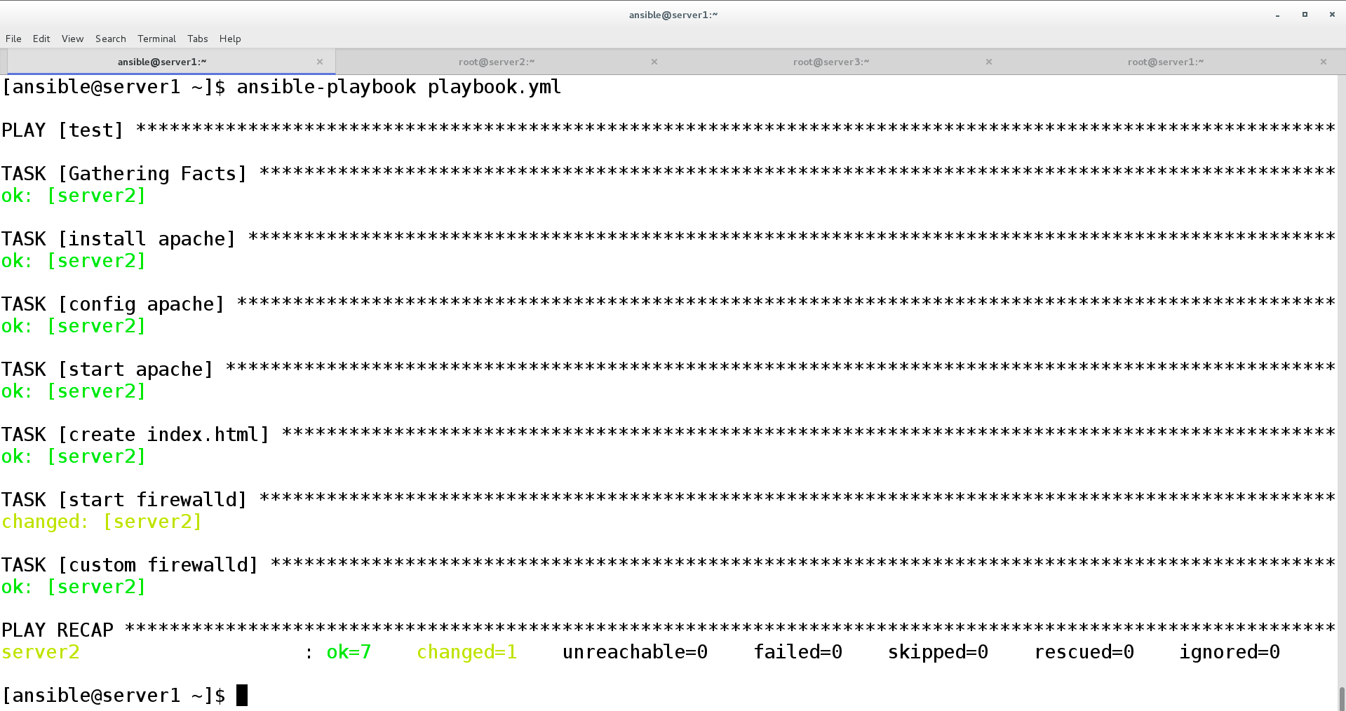 Ansible（3）—— Playbook语法的使用 Playbook编写案例 Csdn博客